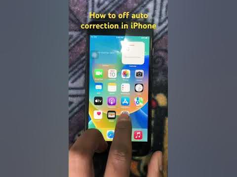 How to off auto correction in iPhone very easy⌨️ #easymethod #iphone #tech #autocorrection #ios ...