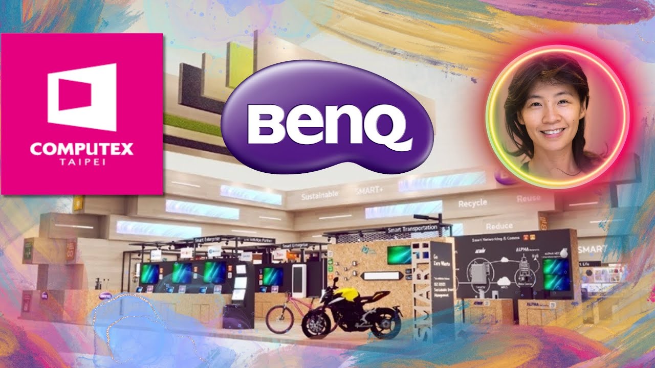 BenQ au Computex 2023 ! Présentation pro. - YouTube