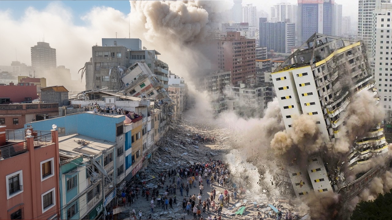 Earthquake NOW! STRONG 6.3 Earthquake Shakes, Lima Peru Today - Damage ...