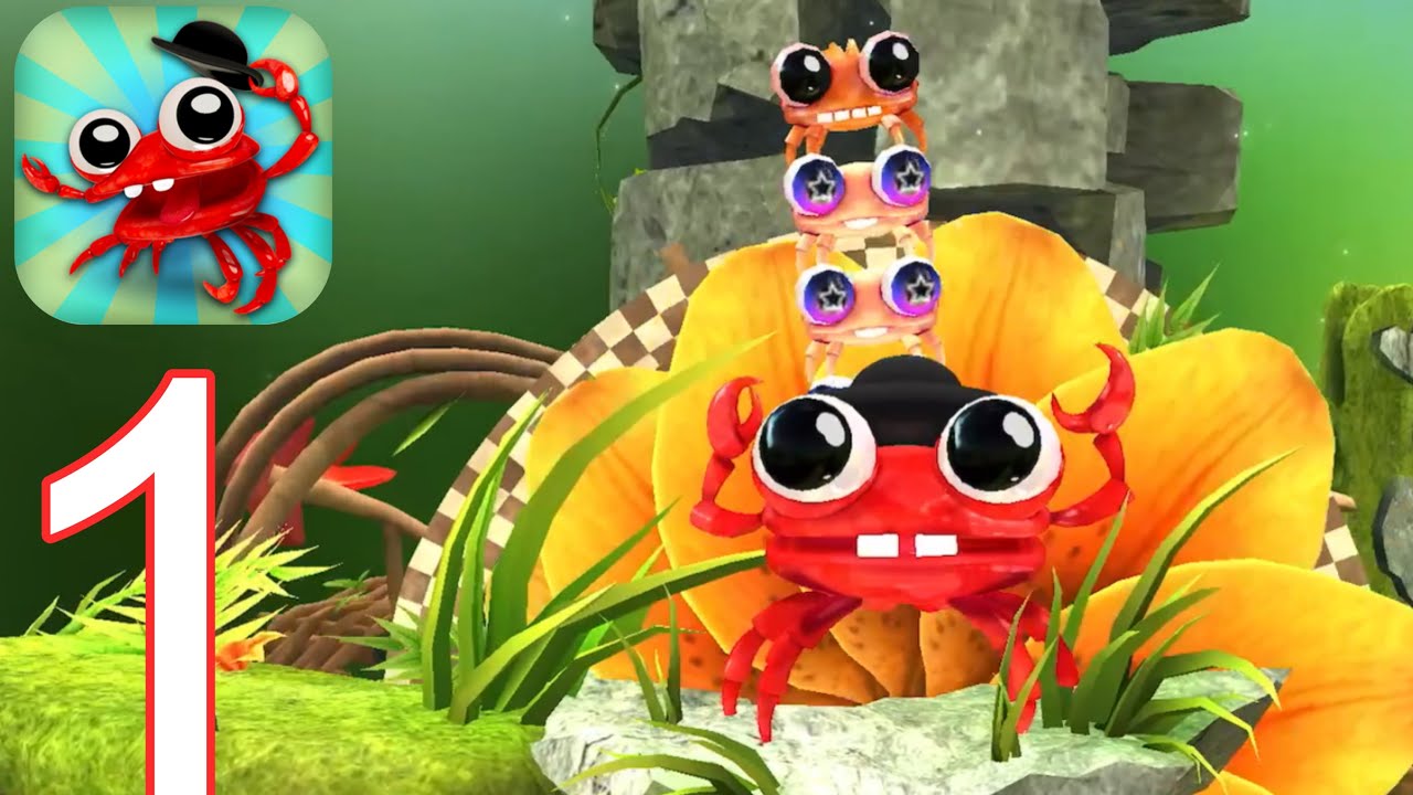 Mr. Crab 2 - Part 1 Gameplay Android, iOS - YouTube