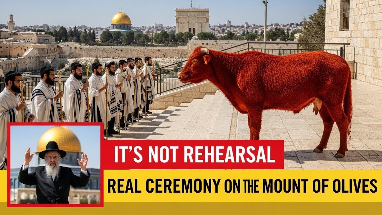 Red Heifer in Israel. Is the Third Temple About to Be Built? - YouTube