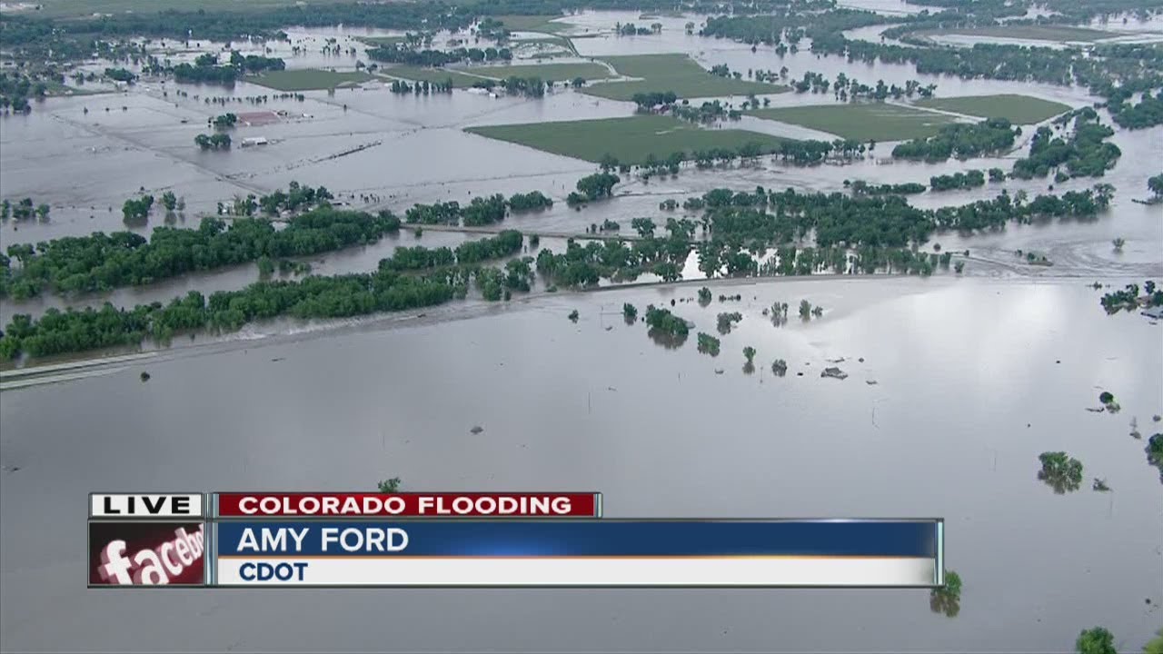 Flooding forces 10 evacuations in Weld County - YouTube