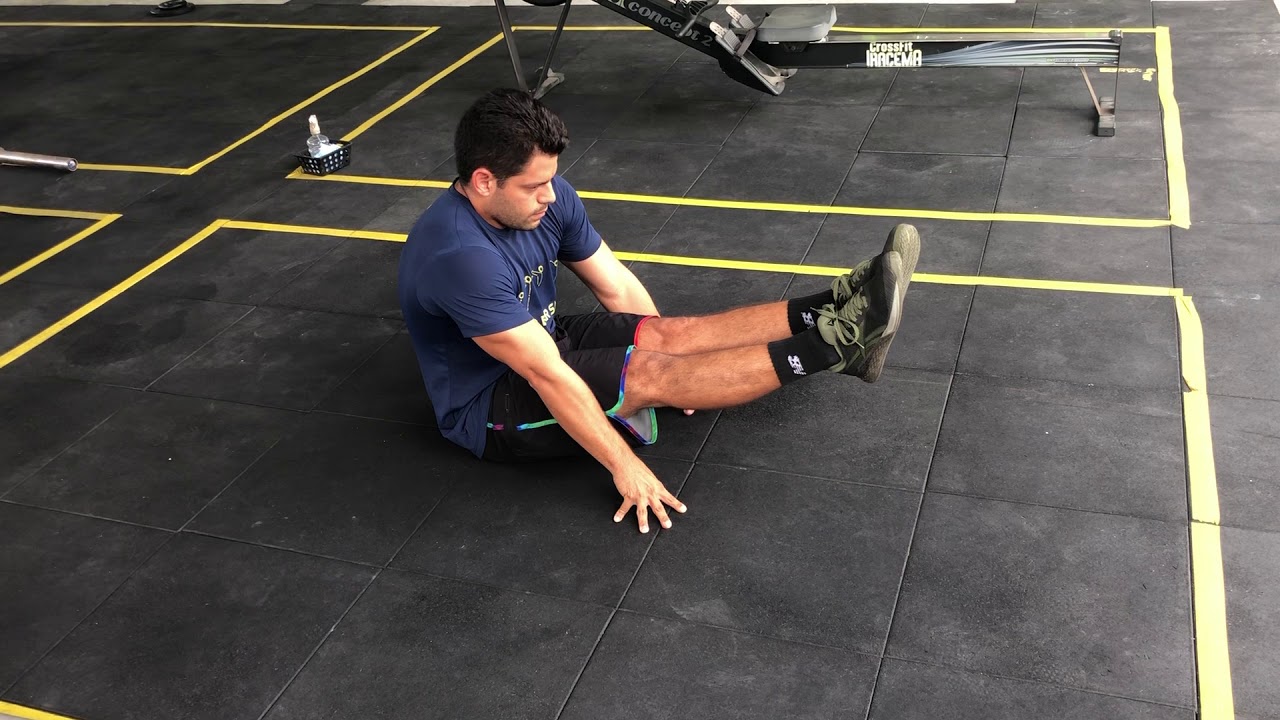 Seated Leg lift Hold - YouTube