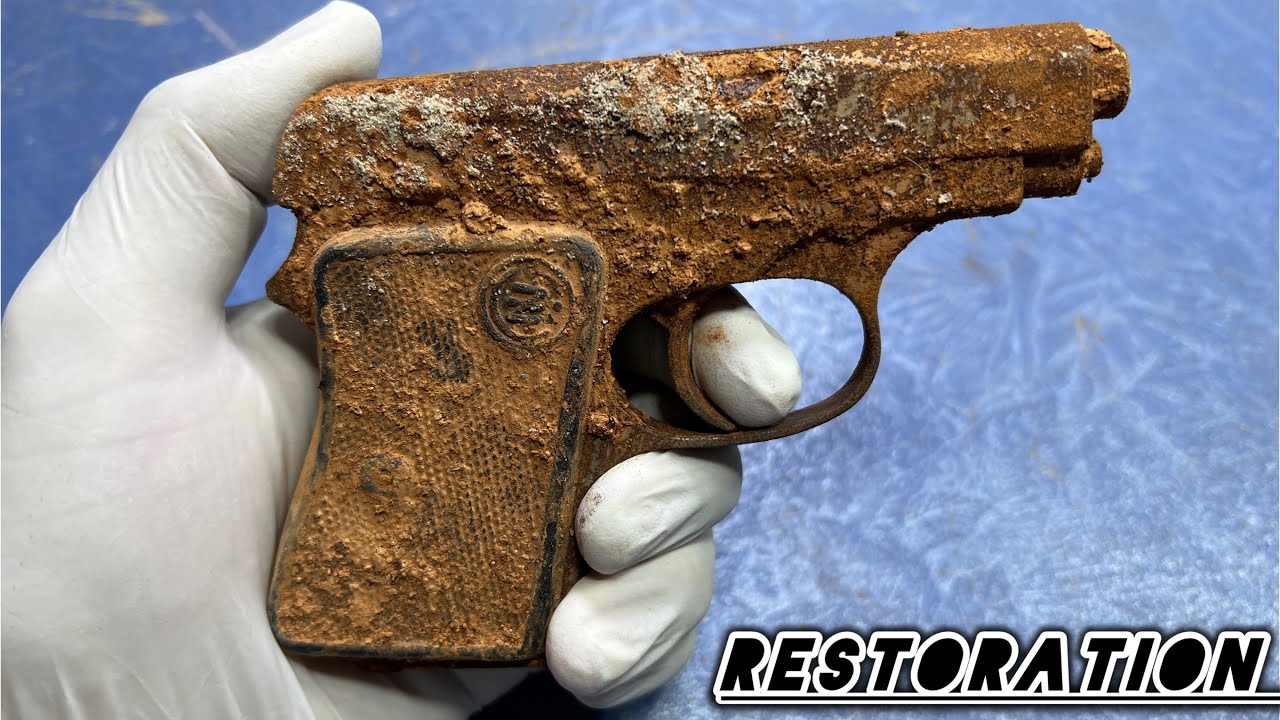 Gun restoration Colt vista pistol restoration video , New videos , Old ...
