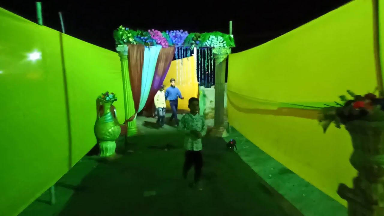 DECORATED BY MAA SANTOSHI FLOWER KATRASGARH - YouTube