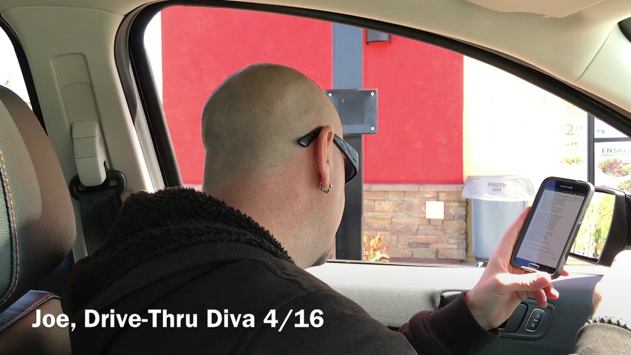 JOE, DRIVE-THRU DIVA 4/16 - YouTube