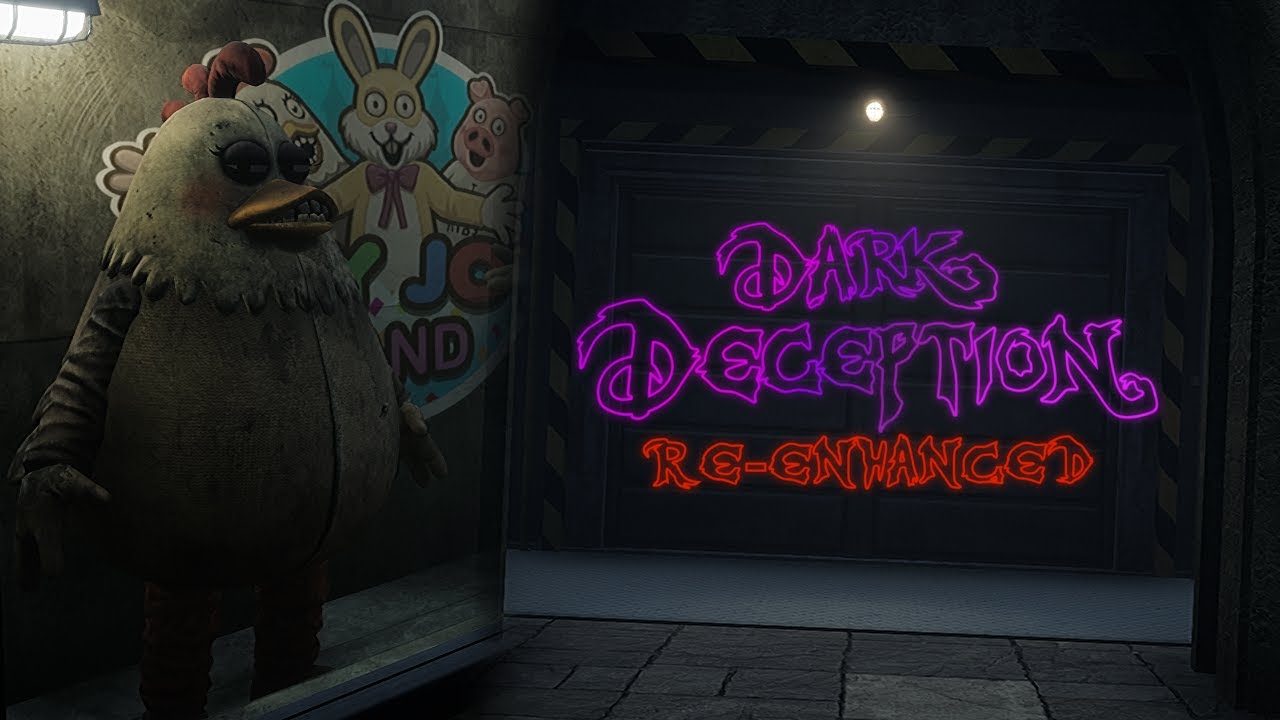 Dark Deception | Mascot Mayhem Zone 1 Remastered | Re-Enhanced [MOD ...