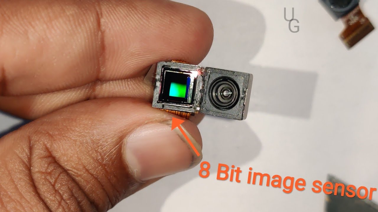 What's inside mobile camera | 8 Bit image sensor | Teardown | - YouTube