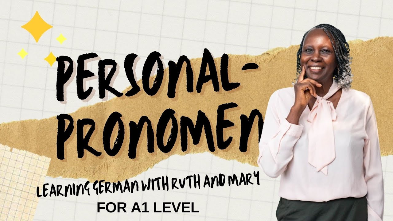 German Personal Pronouns - Lesson 21 - A1 - YouTube