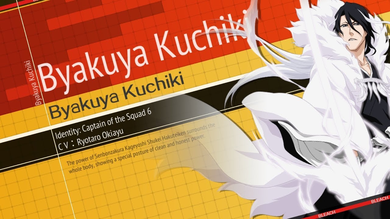 Bleach Mobile 3D Kuchiki Byakuya.SP - SSR : All Skills & Ultimate - YouTube