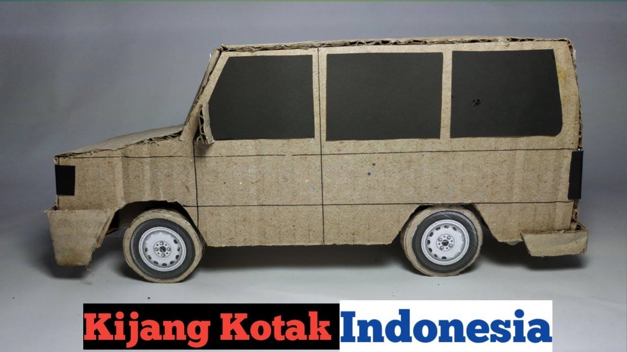 ide kreatif membuat mobil dari kardus - YouTube