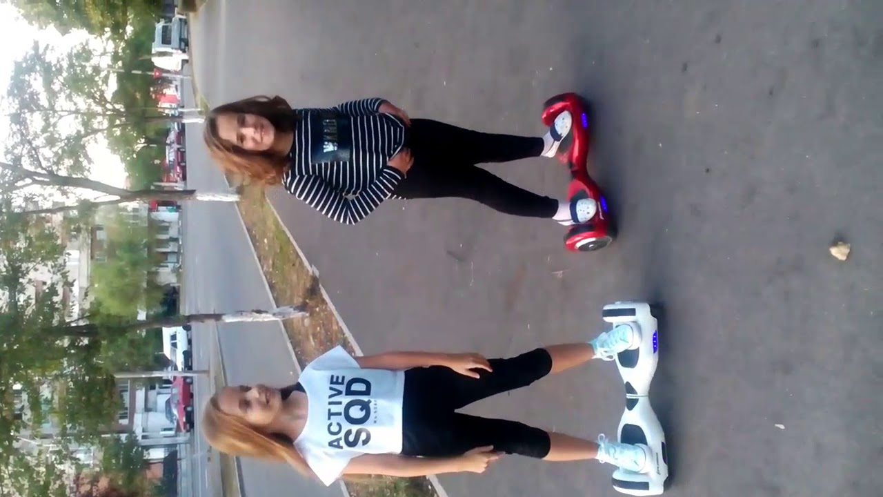hoverboard zig zag - YouTube