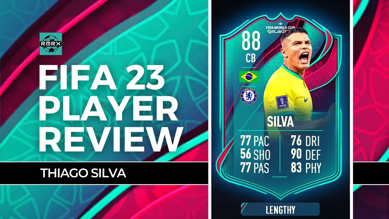 88 WORLD CUP TEAM OF THE TOURNAMENT THIAGO SILVA - FIFA 23 ULTIMATE ...