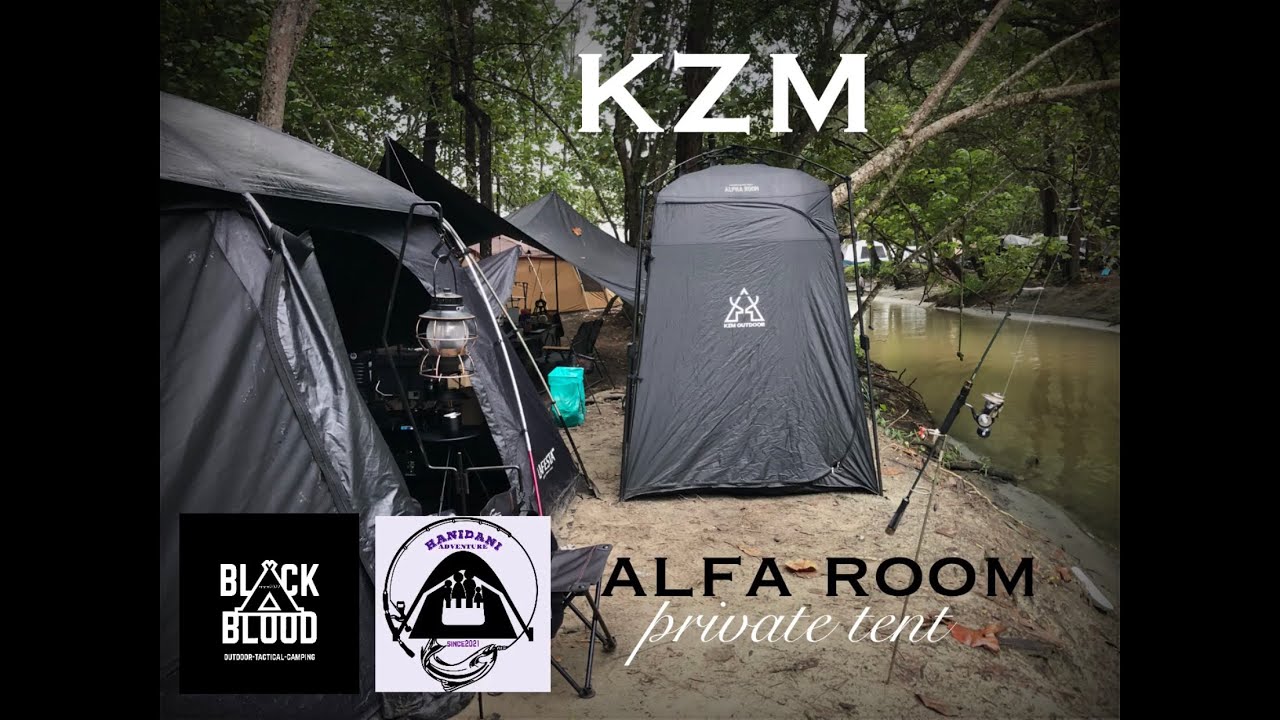 KZM ALFA ROOM Private Auto Tent... Sesuai untuk pelbagai kegunaan ...