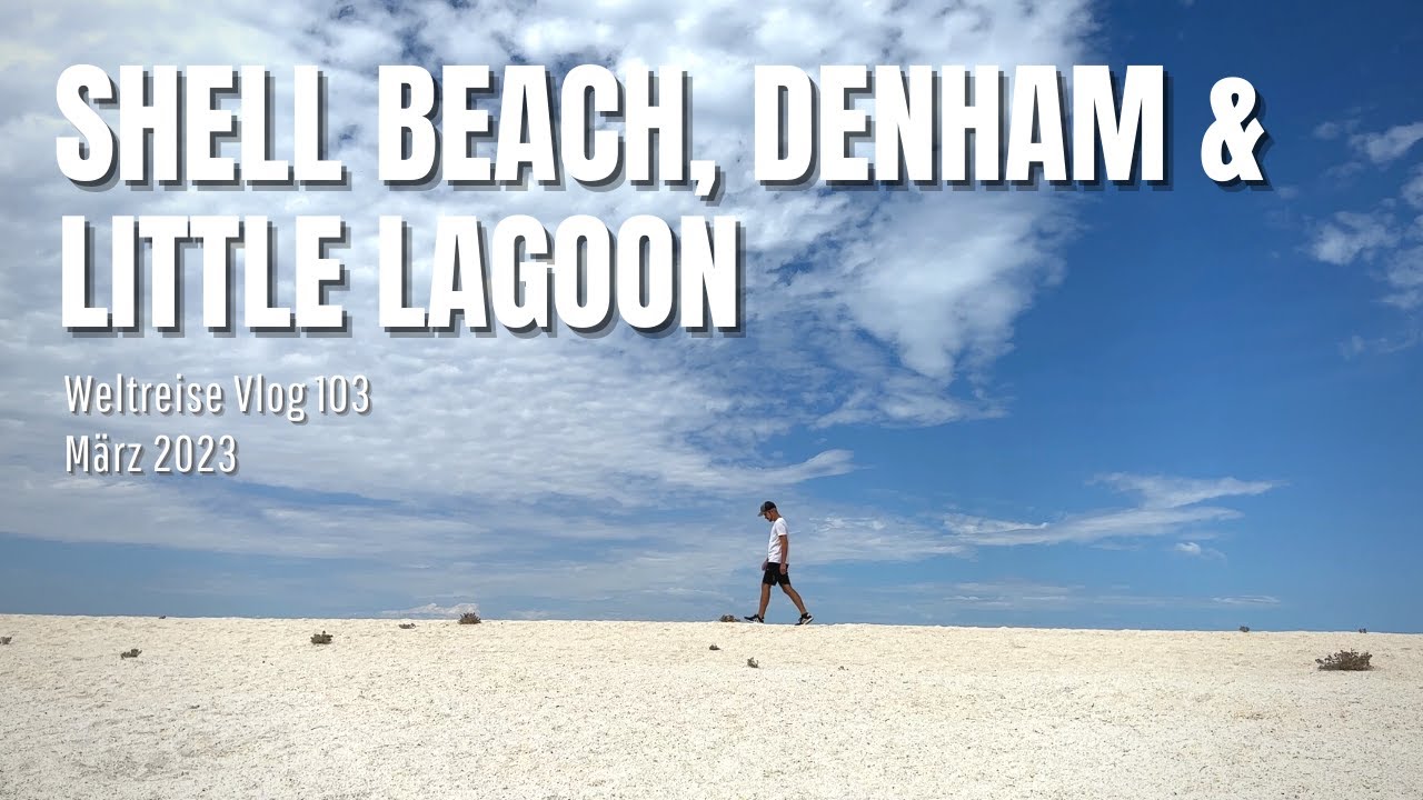 Shell Beach, Denham & Little Lagoon | Australien • Weltreise Vlog 103 ...