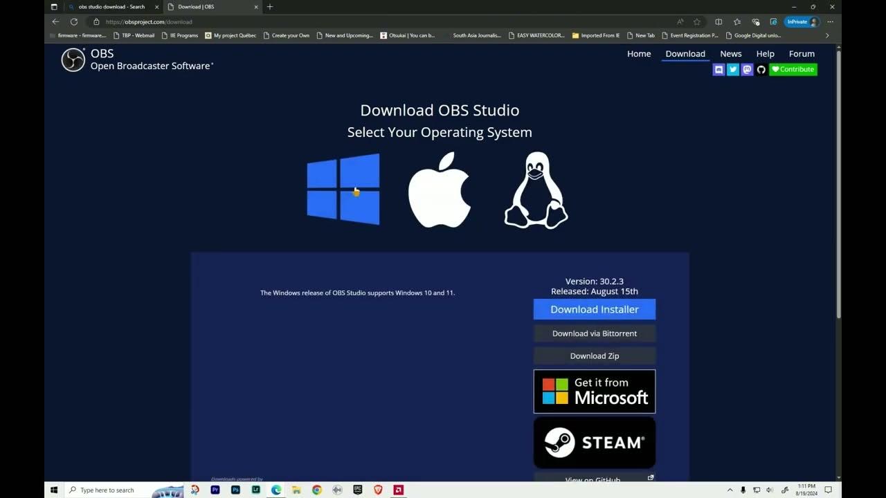 The Ultimate Free Screen Recorder: OBS Studio Setup Guide - YouTube