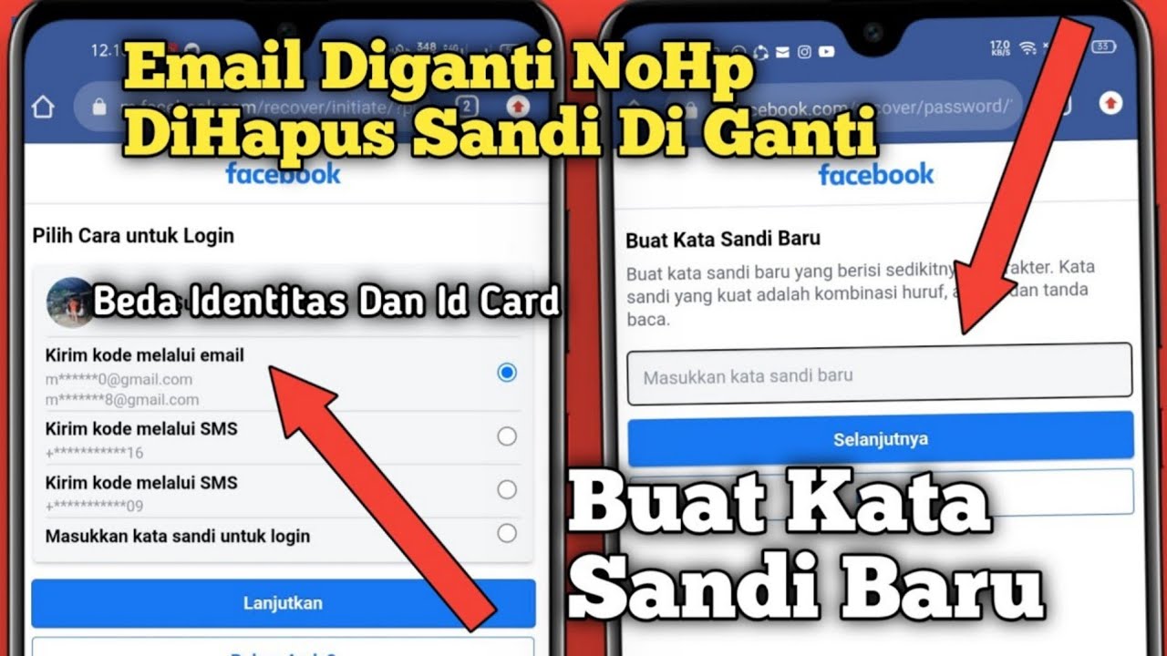 Cara Mengembalikan Akun FB yang diBajak dan diGanti Email dan Sandi dan ...