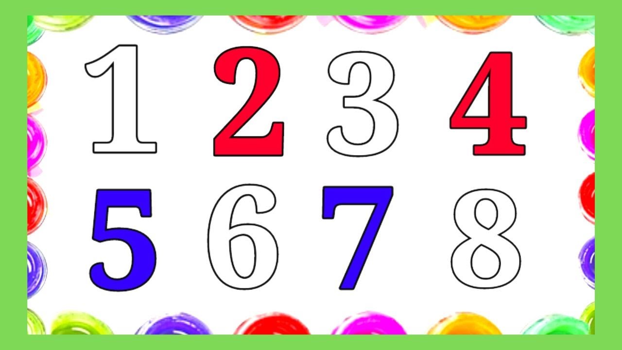 numbers for kid | Apple kids Tv - YouTube