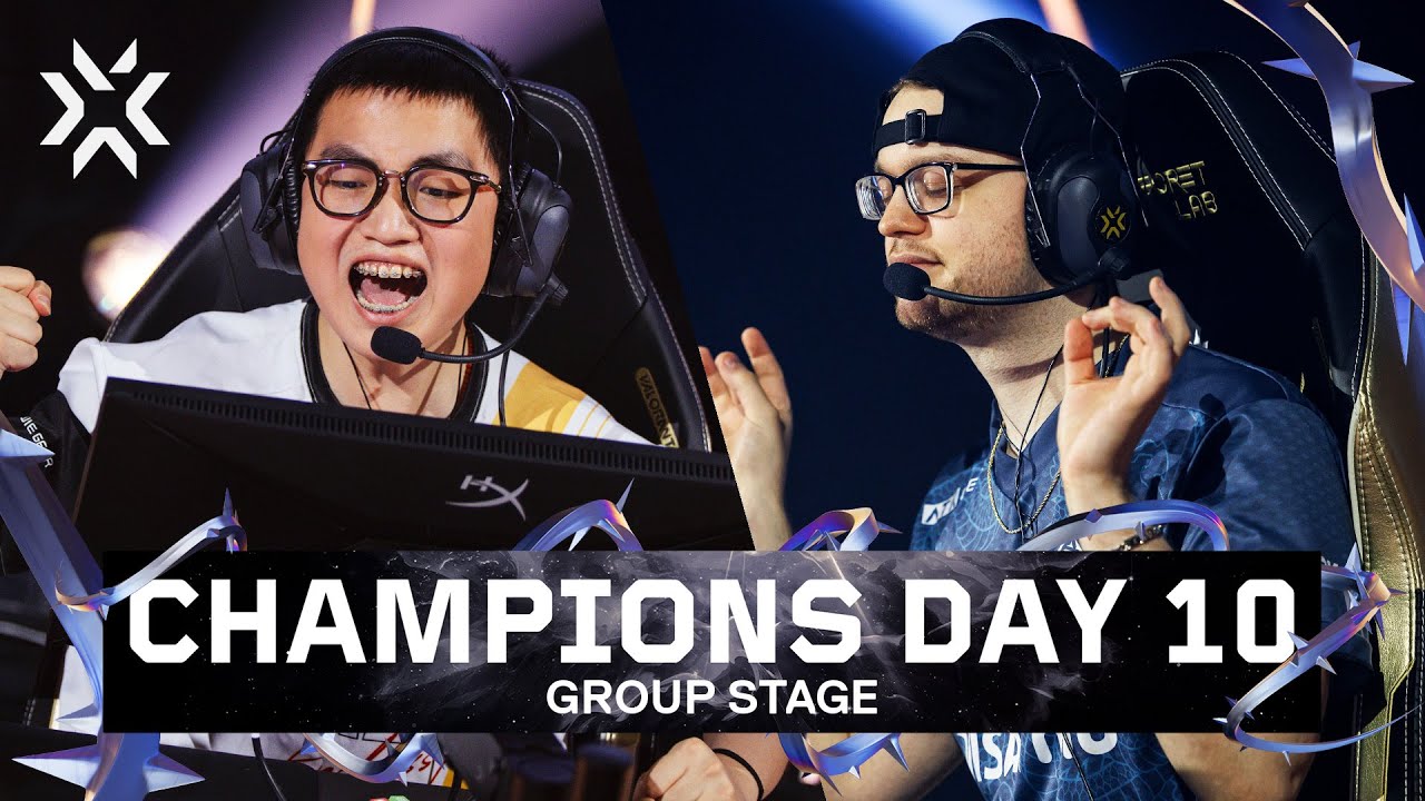 PRX vs. EDG - VALORANT Champions Seoul - Group Stage Day 10 - YouTube