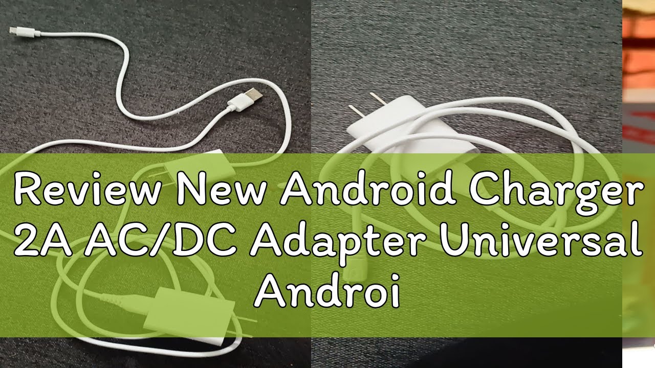Review New Android Charger 2A AC/DC Adapter Universal Android Charger ...