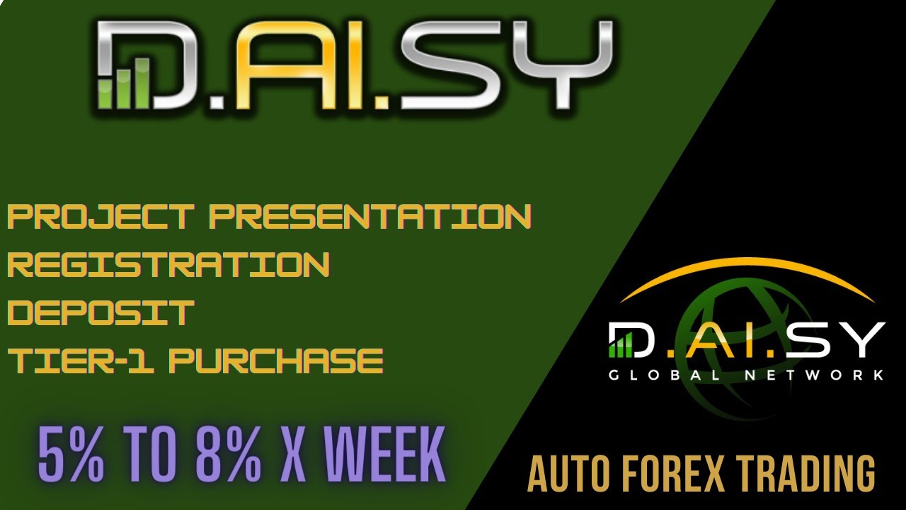 💰Daisy - Project Presentation and Step By Step Tutorial - Trading Forex ...