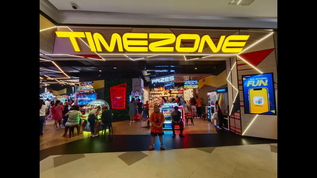 Timezone SM Aura Level 5 Arcade Games - YouTube