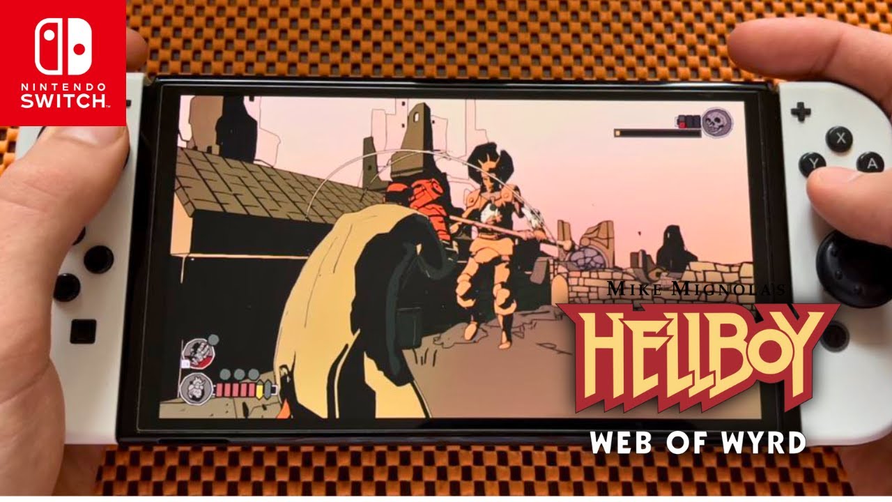 Gameplay Hellboy Web of Wyrd | Nintendo Switch Oled (1080p/Handcam ...