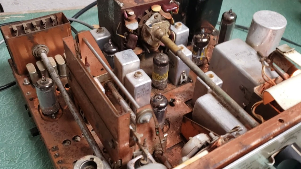 DRAKE R-4B HF Receiver - YouTube