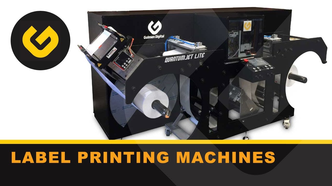 Label Printing Machines - YouTube