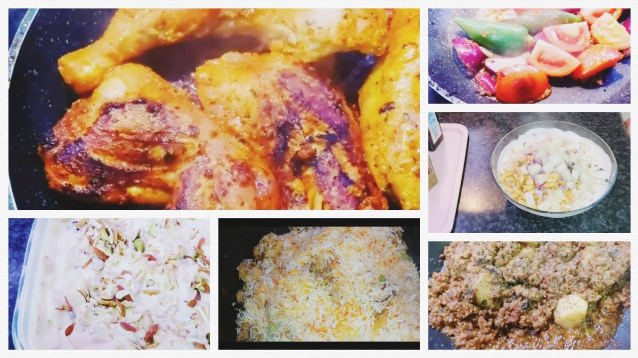 Alvida Mah-e Ramadan 😪 Eid prep.mutton baryani,chicken lehsuni masala ...