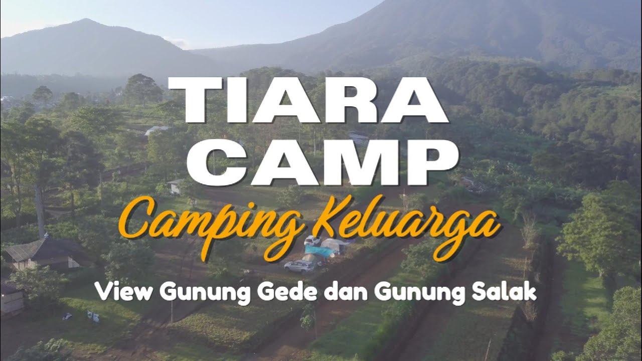 Tiara Camp-Kemping bersama Keluarga dengan view gunung dan city light # ...