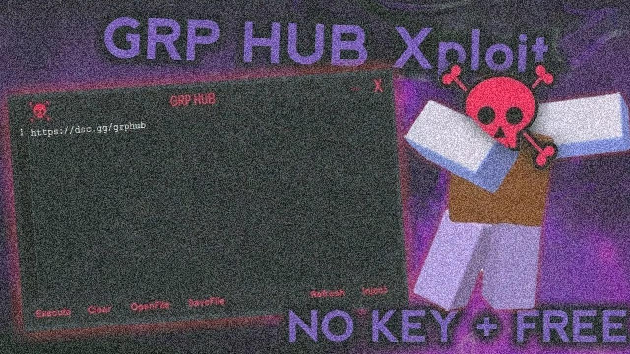 ROBLOX EXECUTOR GRP HUB XPLOIT | NO KEY + FREE AND EXECUTES 99% SCRIPTS ...