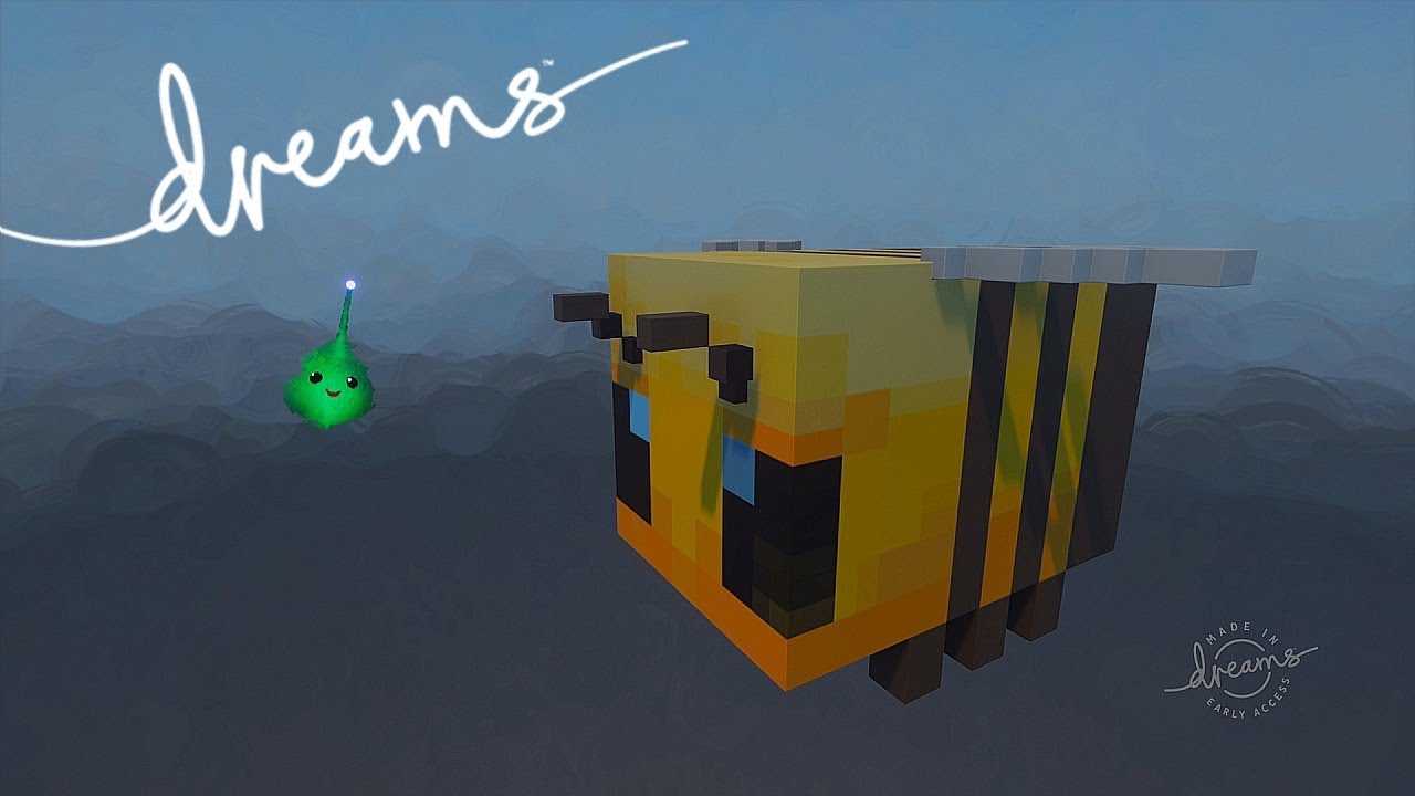Dreams - Minecraft Bee | PlayStation 4 - YouTube