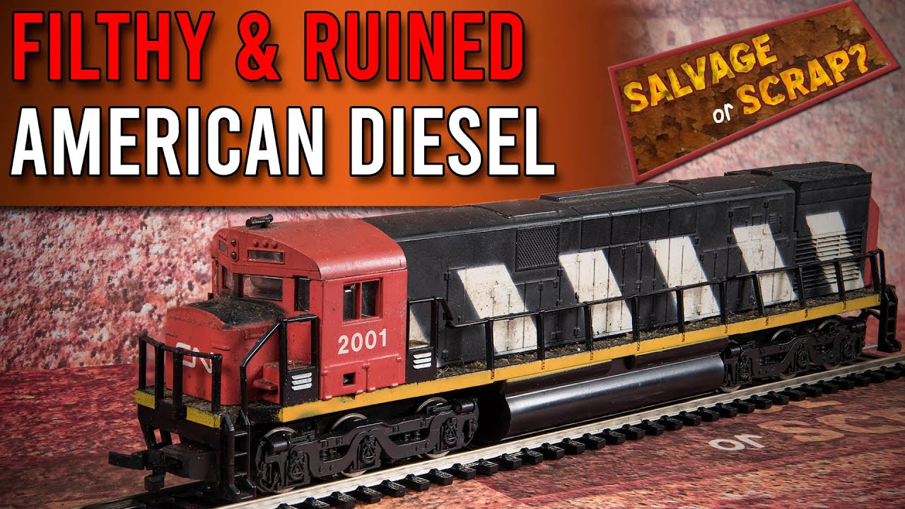 Abandoned American Diesel Engine | Salvage or Scrap? - YouTube