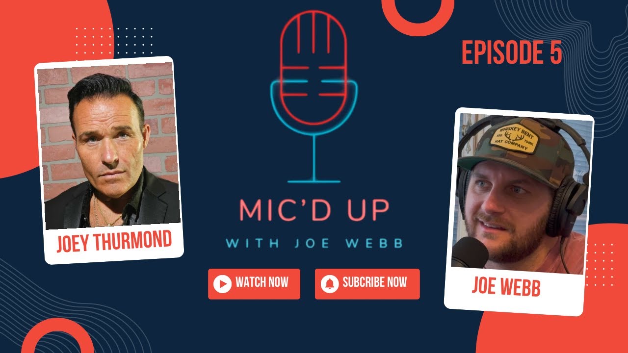 Life as an Actor w/ Joey Thurmond - Mic'd Up With Joe #5 - YouTube