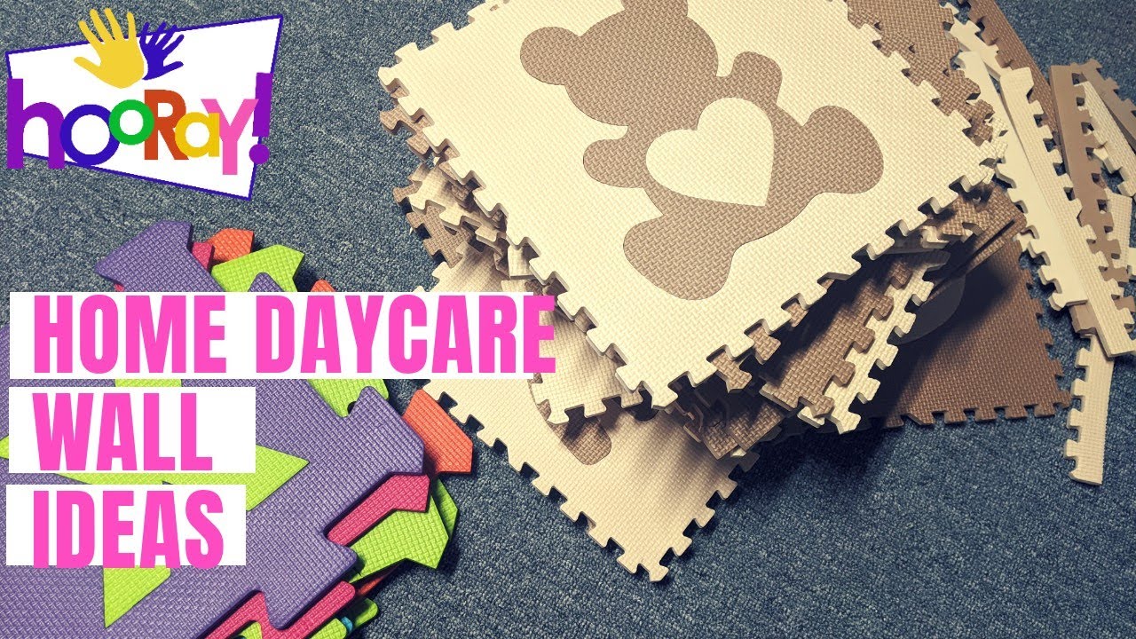 Daycare Wall Design Ideas / DIY PROJECT for KIDS PLAY AREA - YouTube