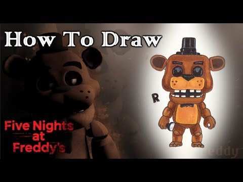 How To Draw Fazbear Step By Step - YouTube