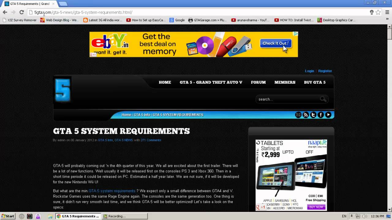 GTA 5 System Requirements YouTube gta-5-system-requirements-youtube