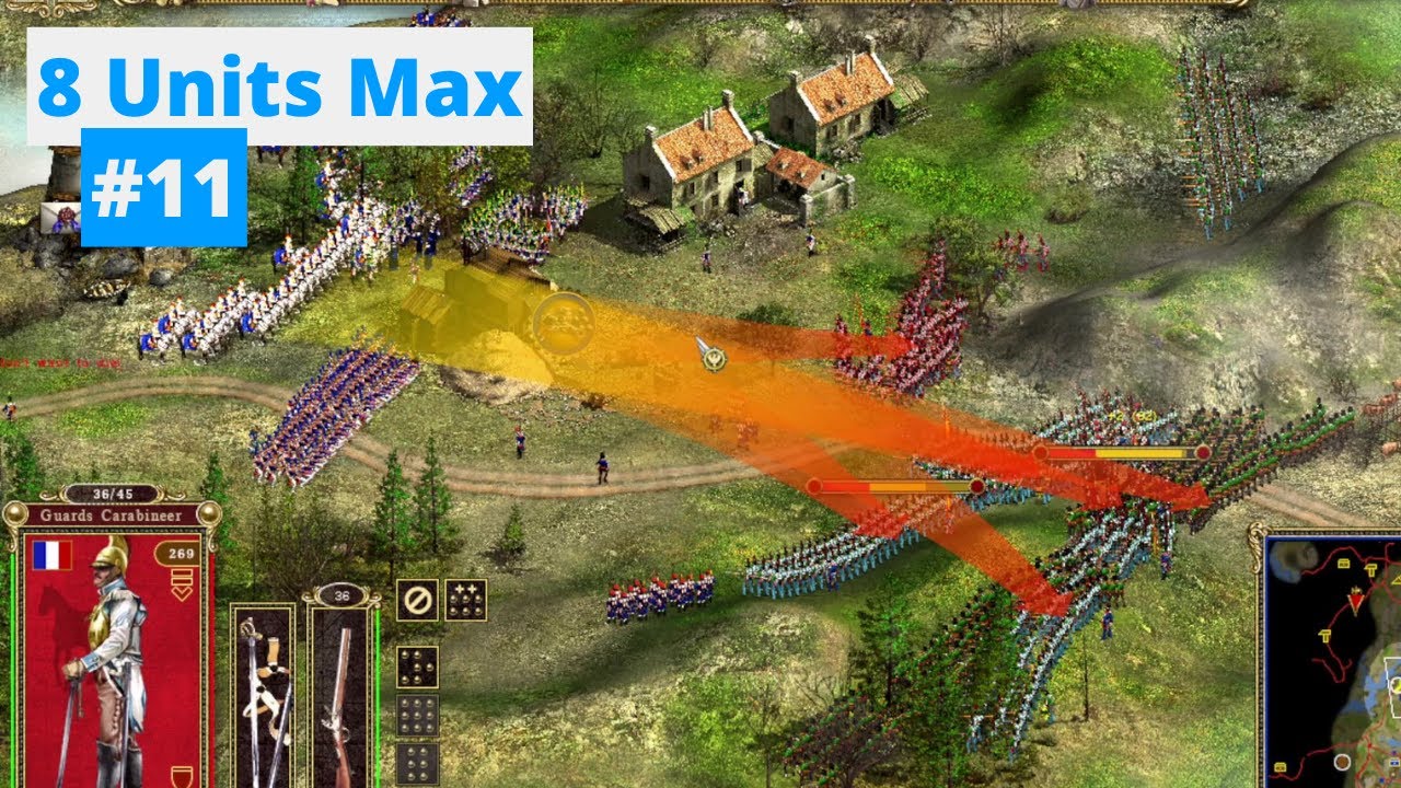 8 Units Max | Cossacks 2: Battle for Europe | France Very Hard | Part ...