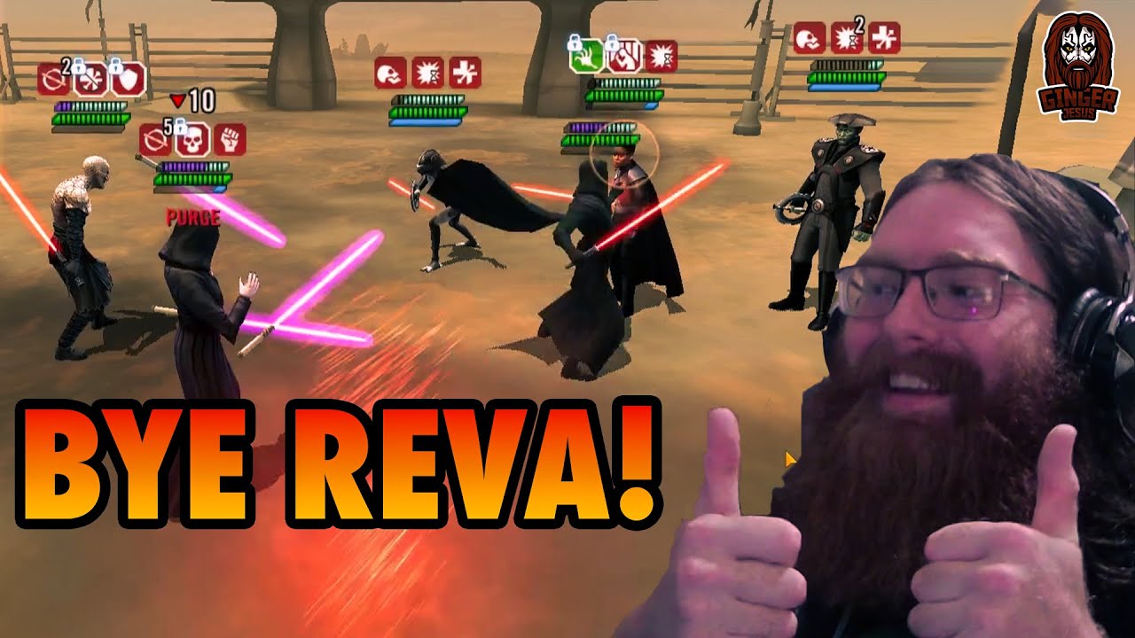 REVA WITHOUT GI?? And Jabba Causes Issues Once Again | SWGOH GAC 3v3 ...