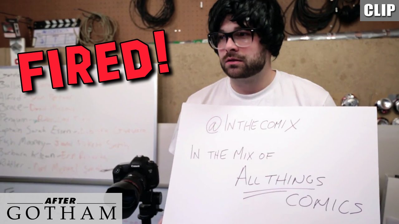 Fire the Cue Card Guy (After Gotham) - YouTube