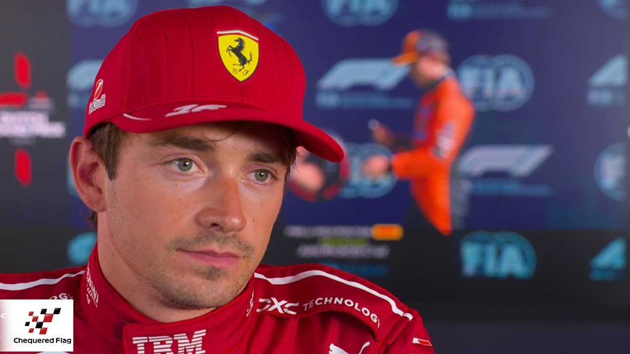 Charles Leclerc Very disappointed 2025 Dutch GP Post Qualifying Interview - YouTube