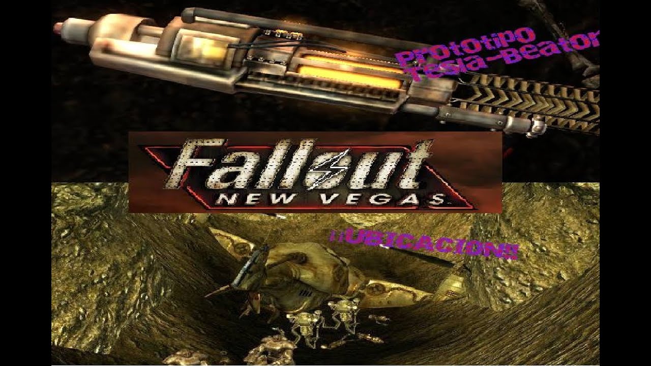 Fallout new vegas Como conseguir el cañón tesla💣💣(Prototipo Tesla ...