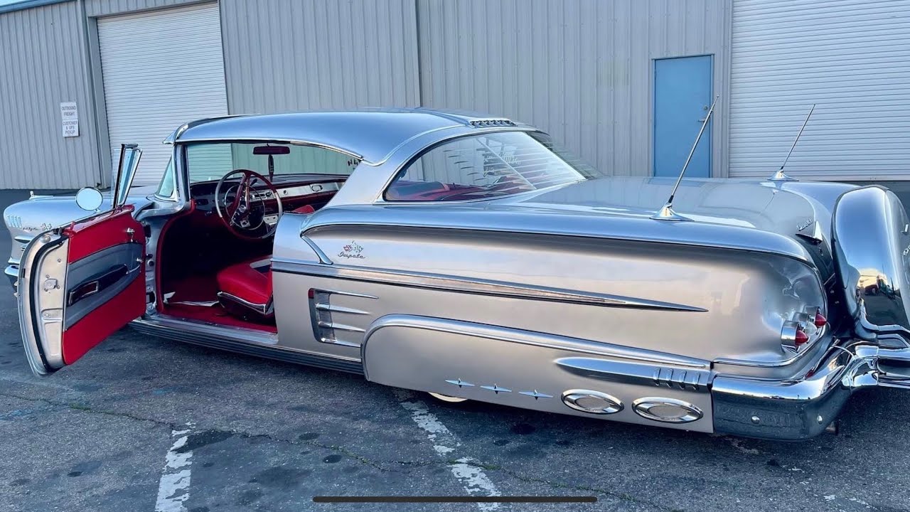 1958 Chevrolet Impala Hardtop Lowrider - YouTube