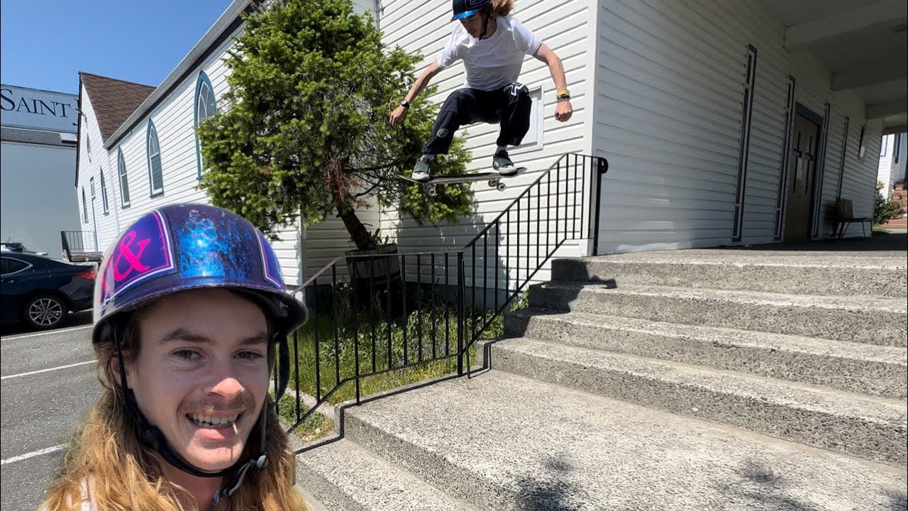 Skating Andy Anderson’s Childhood Skate Spots @NkaVidsSkateboarding ...