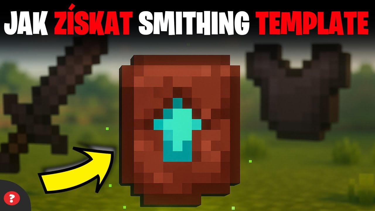 Jak získat Smithing Template v Minecraftu | Návod - YouTube