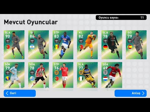 HAFTANIN EN İYİLERİ | 2 SİYAH TOP ÇIKTI | PES MOBİLE 2019