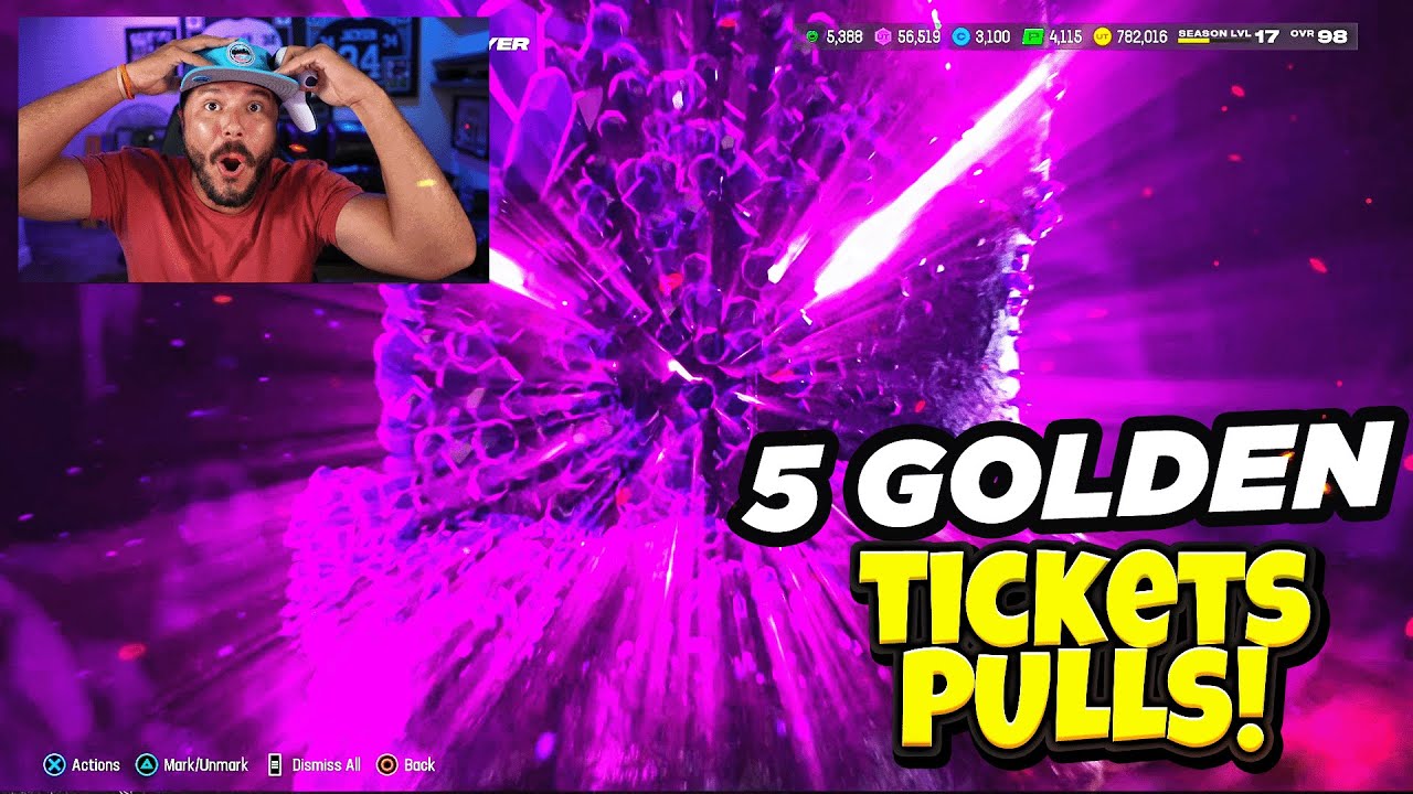 5 GOLDEN TICKET PULLS & A LIMITED TIME PULL - YouTube