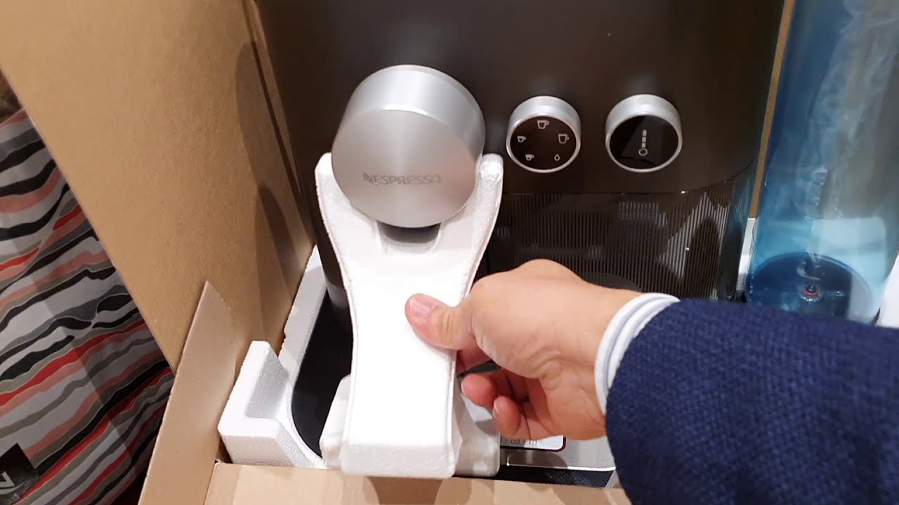 Unboxing Nespresso Expert & Milk D55 - YouTube
