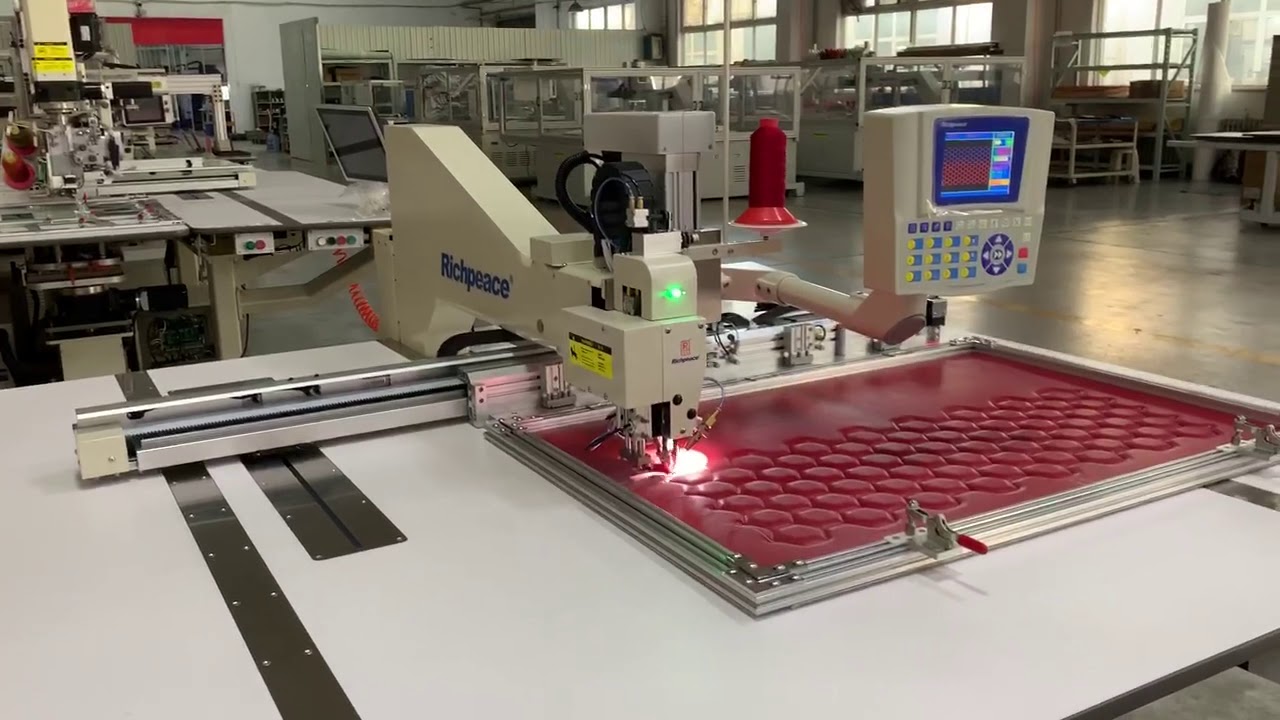 Cnc sewing machine CNC quilting machine for custom leather seat,car ...